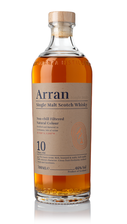 Arran 10 Year Old Single Malt | Shop Whiskies | Arran Whisky